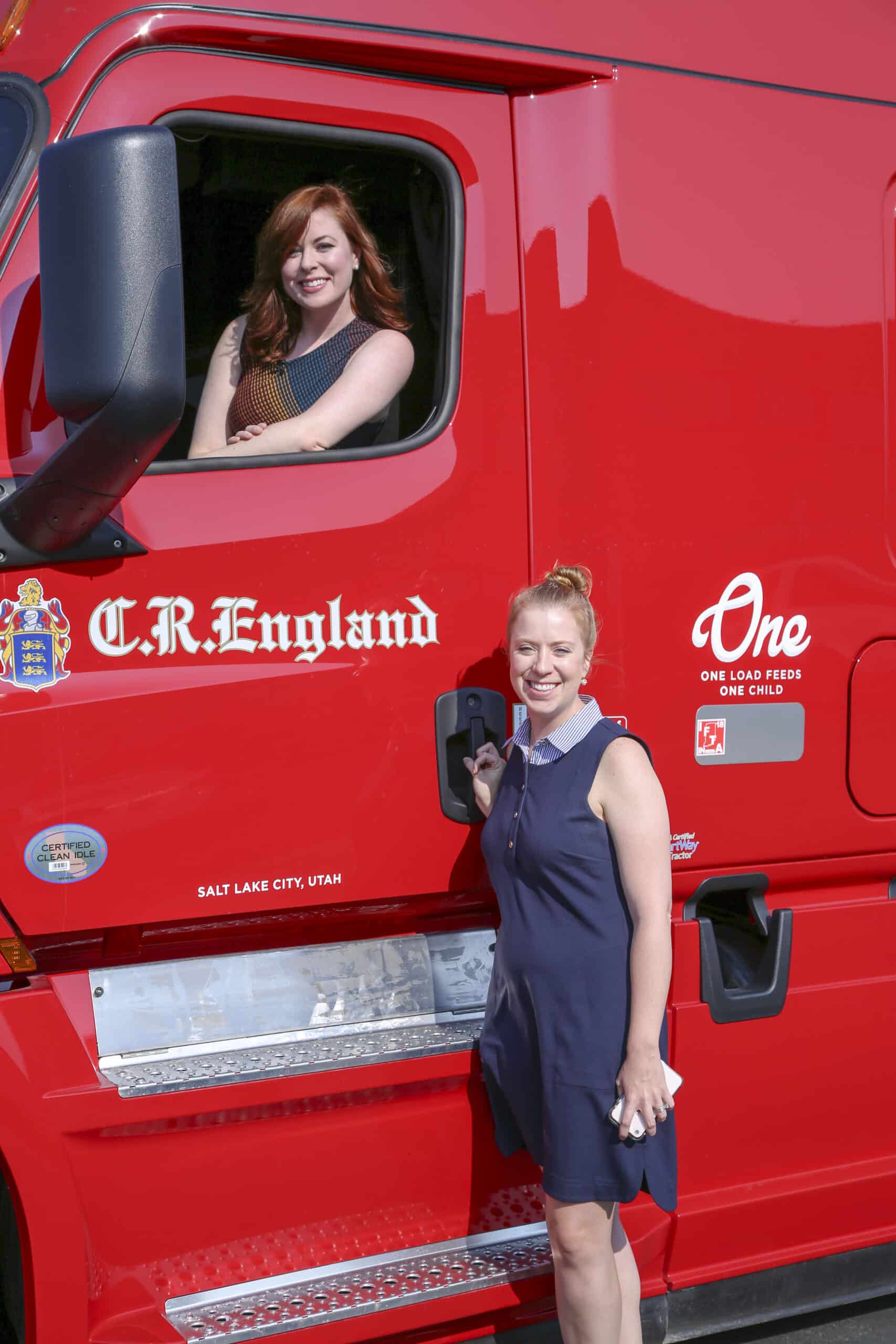Women Behind The Wheel: Female Truckers at C.R. England