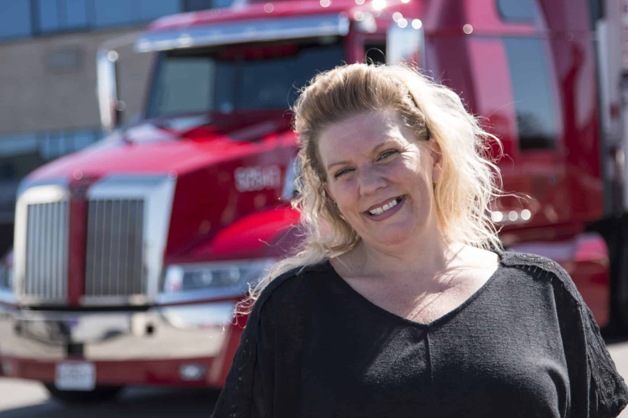 Women Behind The Wheel: Female Truckers at C.R. England
